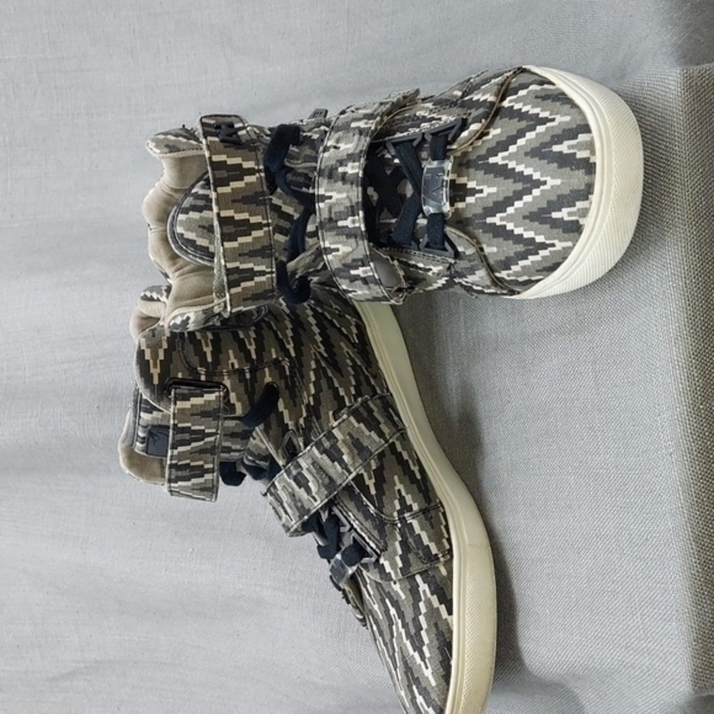 Men's Android Homme Propulsion Hi Grey Sneakers Digit… - Gem